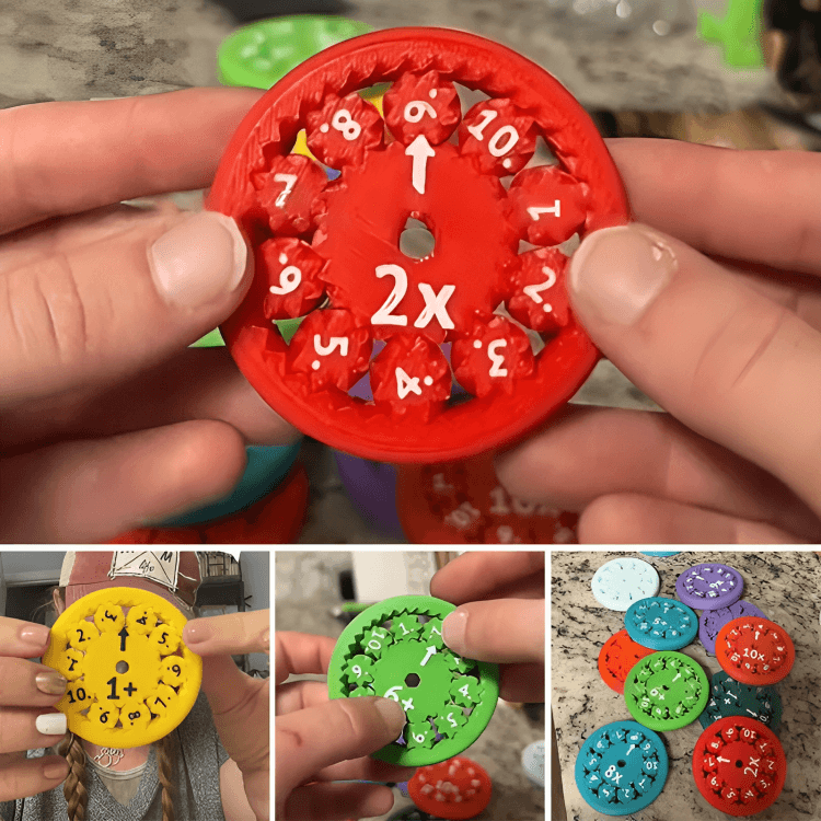 MathWiz™ | Matematik Fidget Spinner Leksak – Aurora Stockholm